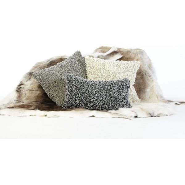 Strikkeoppskrift - Strikkede puter - 58 NOK - Strikkemønster til puter og tepper - Skapemer.no